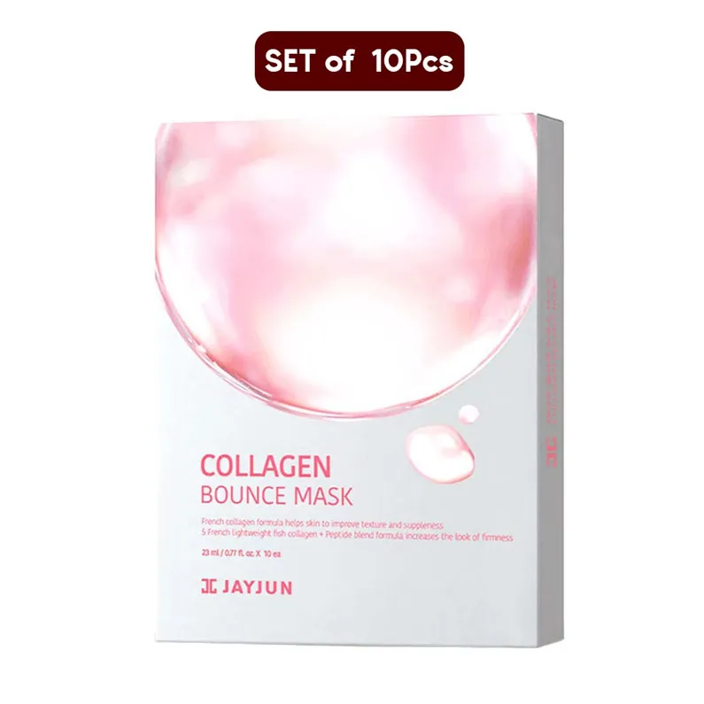 JAYJUN Collagen Bounce Mask (10 pcs) - OHSOGO
